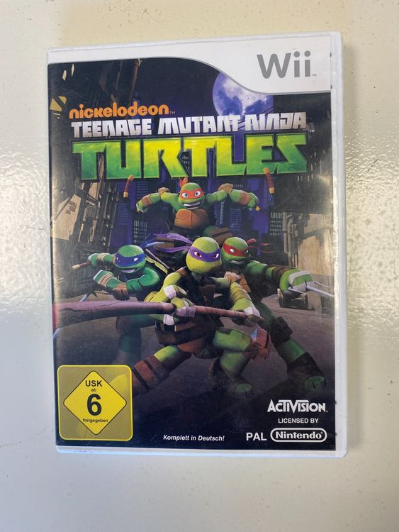 Nintendo Wii Ninja Turtles (Gebraucht) in Wängi für CHF 1 – mit ...