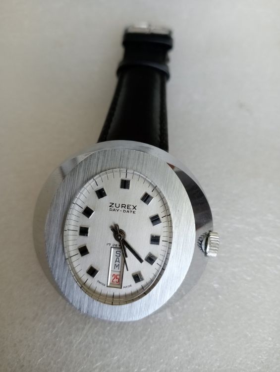 ZUREX Day-Date 50ER Jahre Handaufzug Sammleruhr, Swiss Made (Neu ...