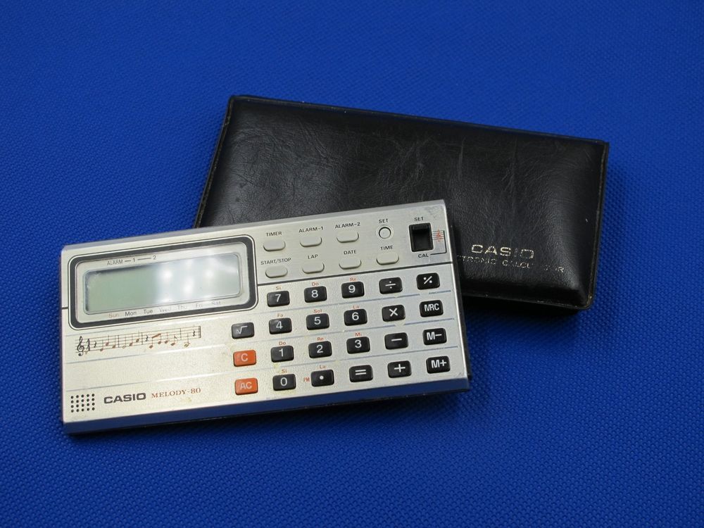 CASIO Melody - 80 Musik Taschenrechner (Gebraucht) in Dettighofen für ...