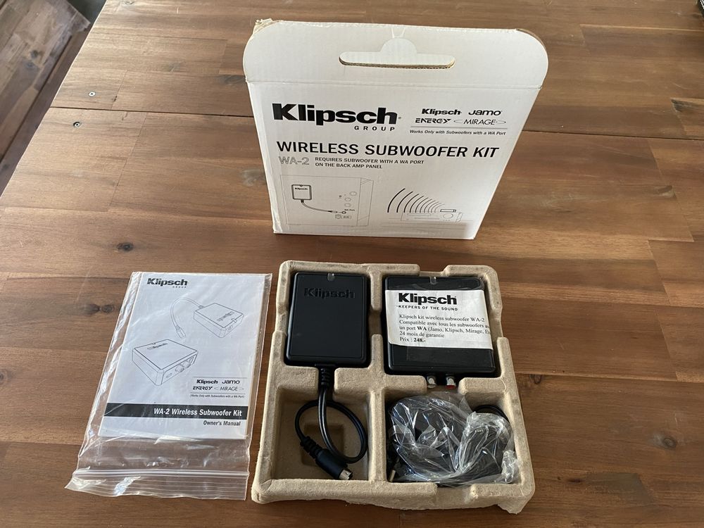 Kit Subwoofer sans fil Klipsch WA-2 modèle de démonstration | Kaufen ...