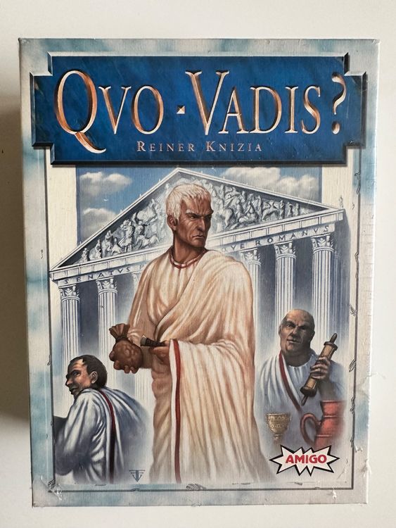Alt und originalverpackt „QUO VADIS?“ von Amigo | Kaufen auf Ricardo