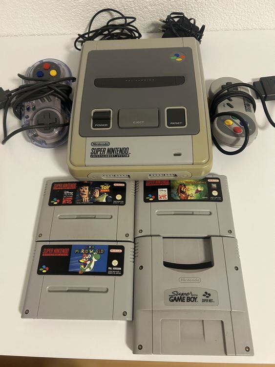 Nintendo Snes ONE CHIP konsole mit spiele | Kaufen auf Ricardo