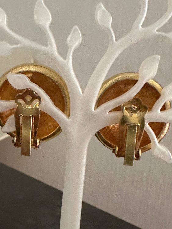 Boucle d’oreille vintage 80’ super état poinçon Paris | Kaufen auf Ricardo