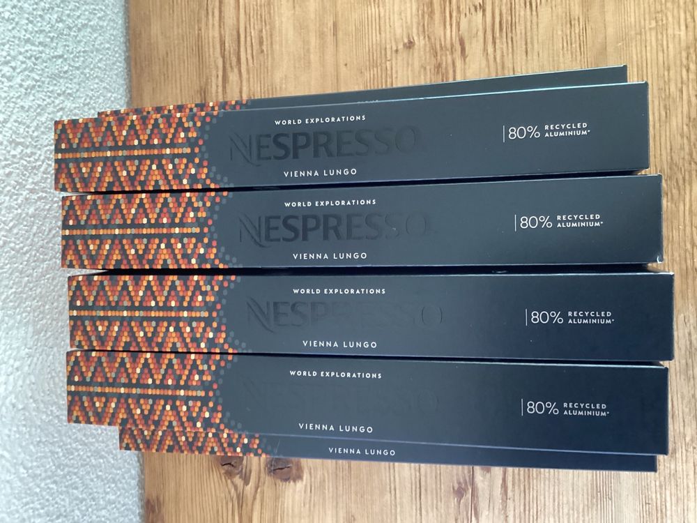 190 Nespresso Kaffee Kaseln Vienna Lungo (Neu und originalverpackt) in ...
