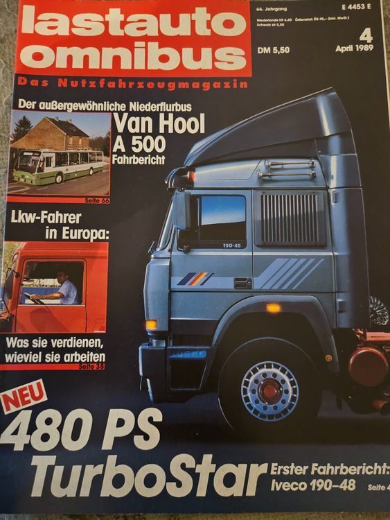 Lastauto Omnibus 89 Iveco 19.480 Daily 4x4 Faun AWD Cargo xx (Gebraucht ...