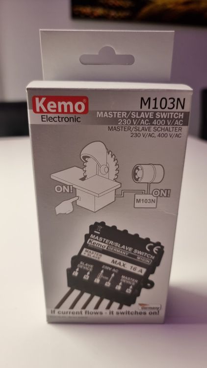 Master / Slave Switch 230VAC / 400 VAC , für Absauganlage (Neu und ...