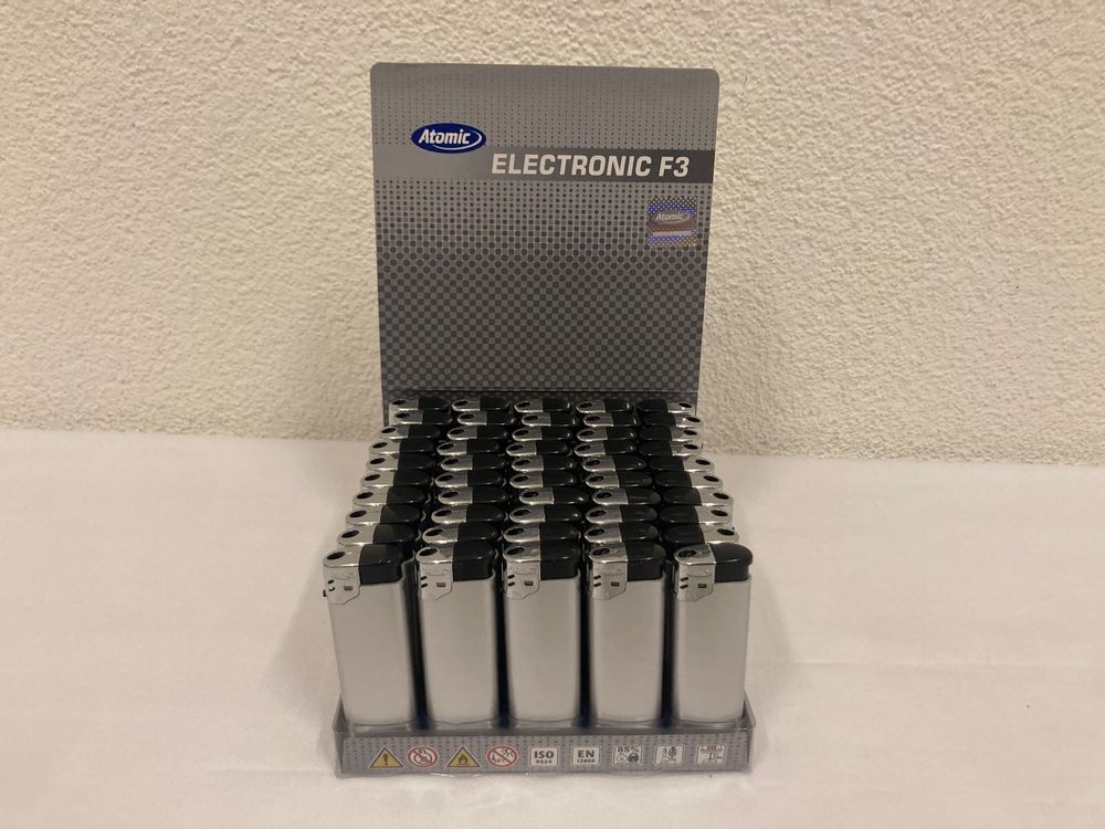 Restposten elektro Feuerzeuge, 50 Stück (Neu und originalverpackt) in ...