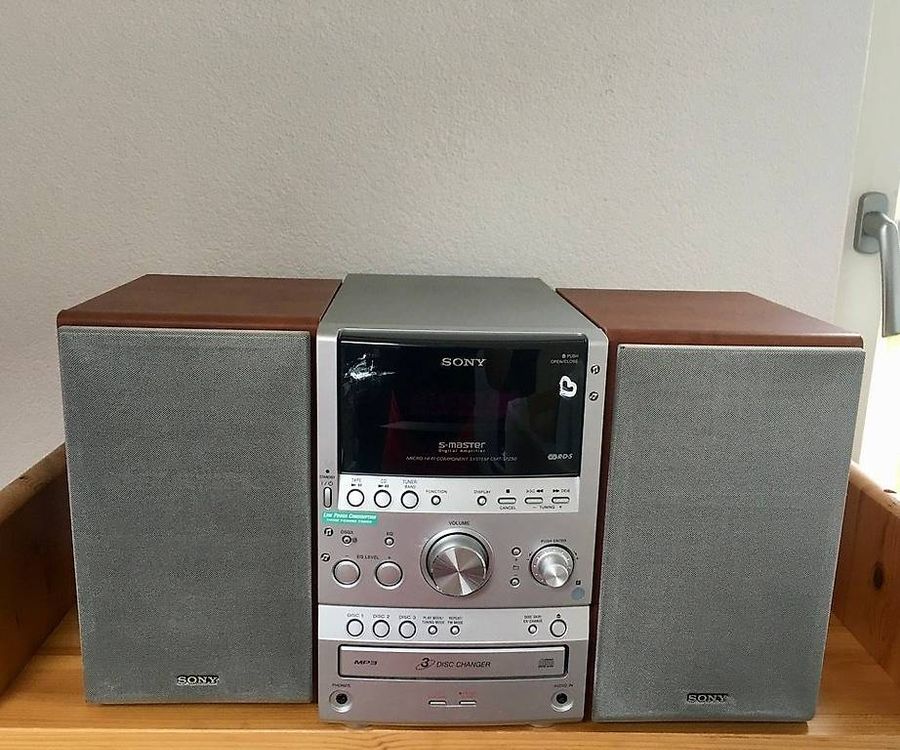 SONY S-MASTER MINI- HIFI ANLAGE (Gebraucht) in Thun für CHF 25 – nur ...