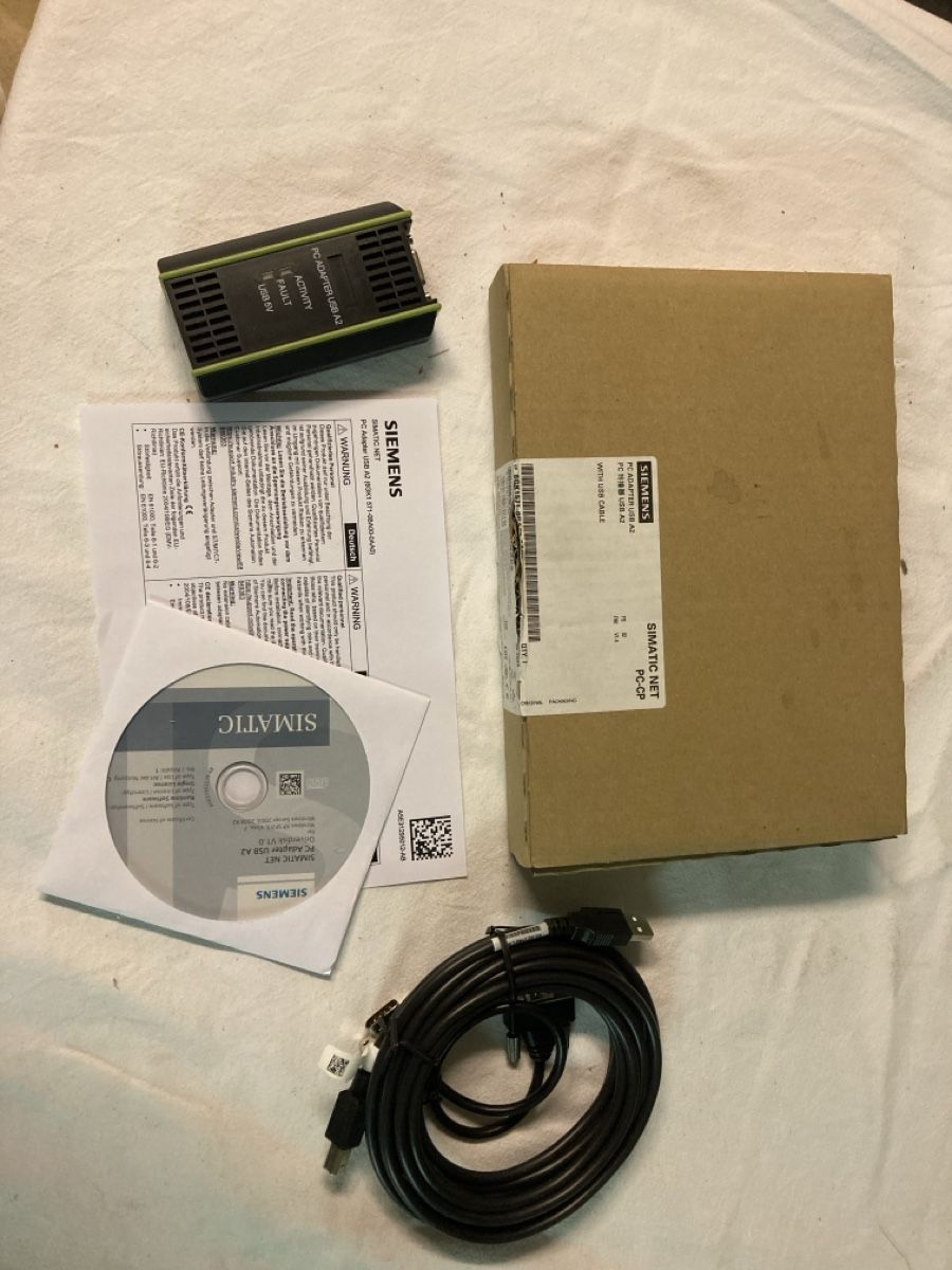 SIEMENS SIMATIC S7 PC Adapter USB A2, 6GK1571-0BA00-0AA0 (Neu (gemäss ...