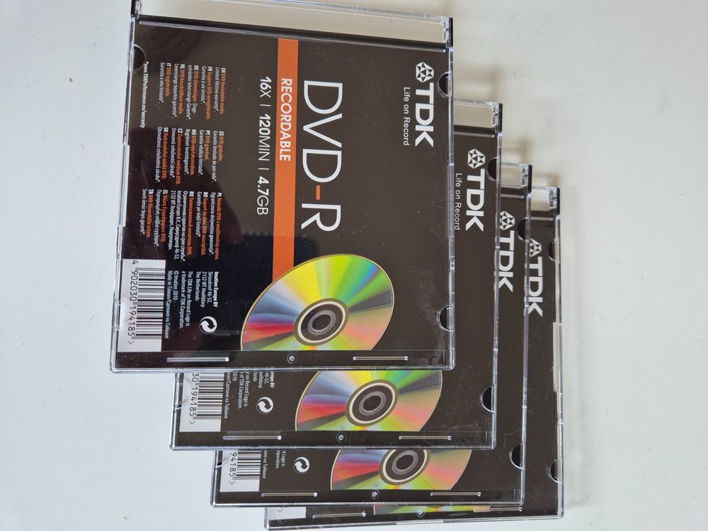 DVD-Recordable (Gebraucht) in Hinteregg für CHF 4 – mit Lieferung auf ...