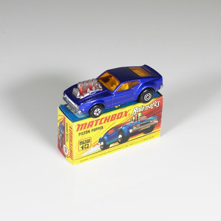 Matchbox Superfast PISTON POPPER Nr. 10 von 1972 VINTAGE | Kaufen auf ...