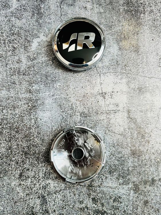 VW R 60 mm Nabendeckel Radnaben Nabenkappen Felgendeckel Neu (Neu und ...