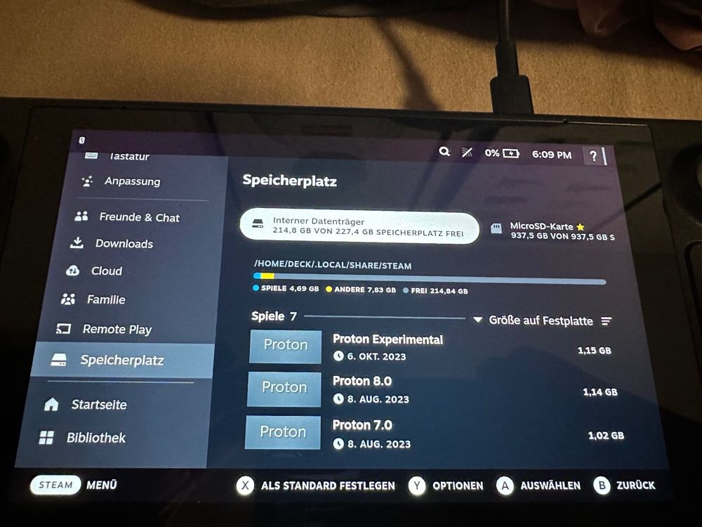 Valve Steam Deck 256GB + 1TB microSD Karte (Gebraucht) in Flawil für CHF 335 – mit Lieferung auf ...