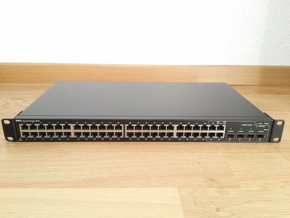 Dell PowerConnect 2848 48-Port Gigabit Ethernet Switch (Gebraucht) in ...