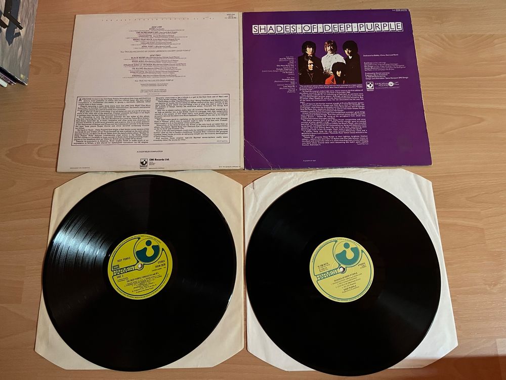 Deep Purple - Shades of & Singles / 2 kultige Vinyl Alben (Gebraucht ...