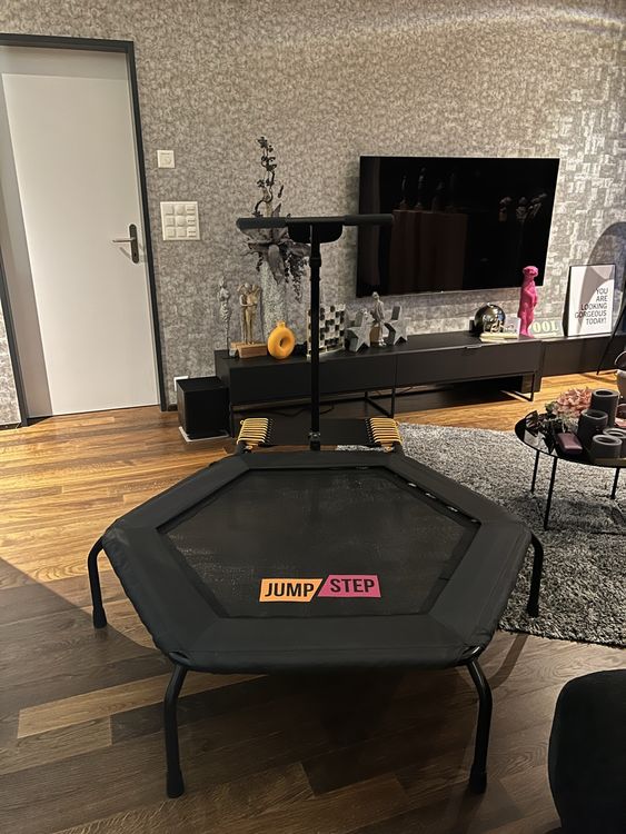 Fitness Trampolin (NP ca. 250.-) JumpStep inkl. Step-Board (Gebraucht ...