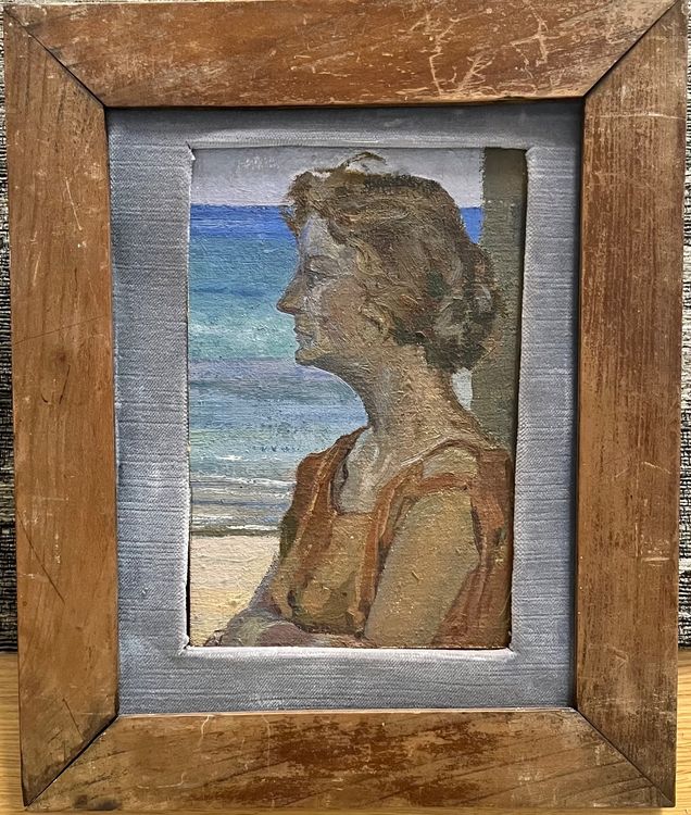 Antike Seiten Portrait Gemälde von eine Dame (Gebraucht) in Root für CHF 19 – mit Lieferung auf ...