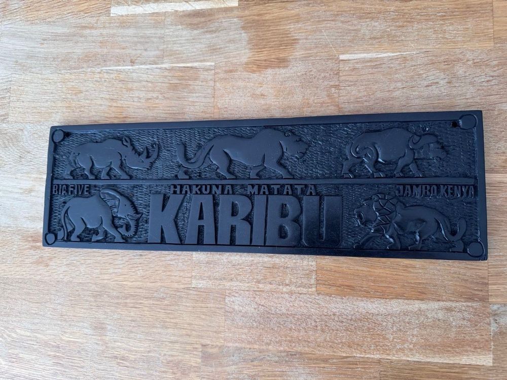 Welcome Schild Karibu Hakuna Matata Jambo Kenya (Neu (gemäss ...