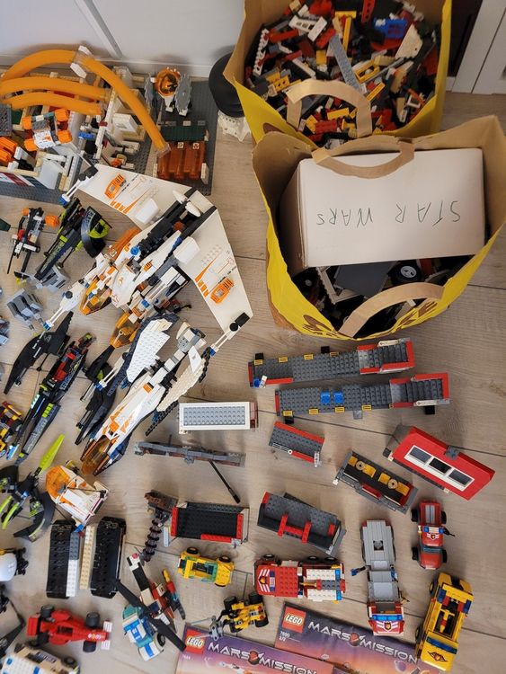 Lego Kiloware 20 kg Star Wars, City, Mars Mission | Kaufen auf Ricardo