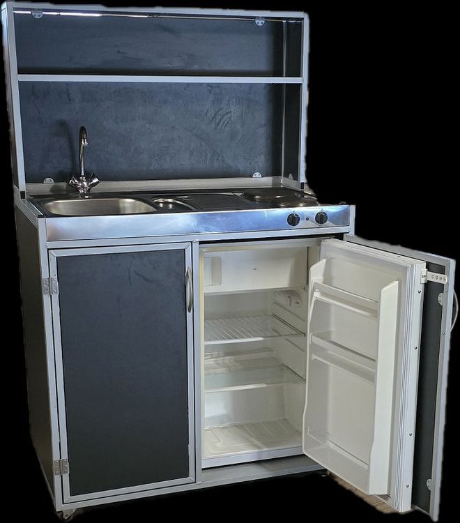 Mobile Küche im Case | Kaufen auf Ricardo