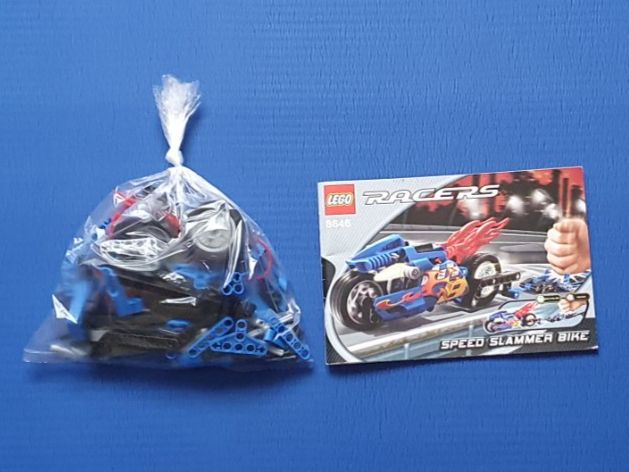 Lego Racers 8646 Speed Slammer Bike / Motorrad mit Katapult (Gebraucht ...