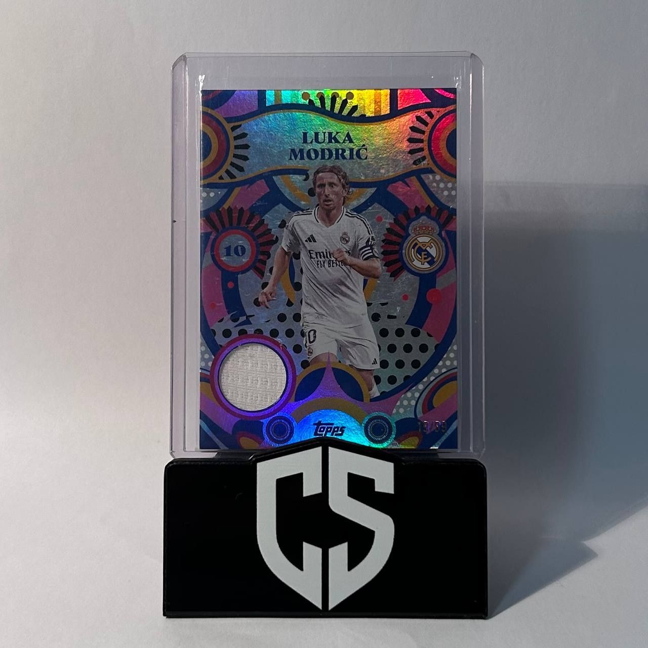 2024-25 Topps Real Madrid LUKA MODRIC Patch /99 Match worn (Gebraucht ...