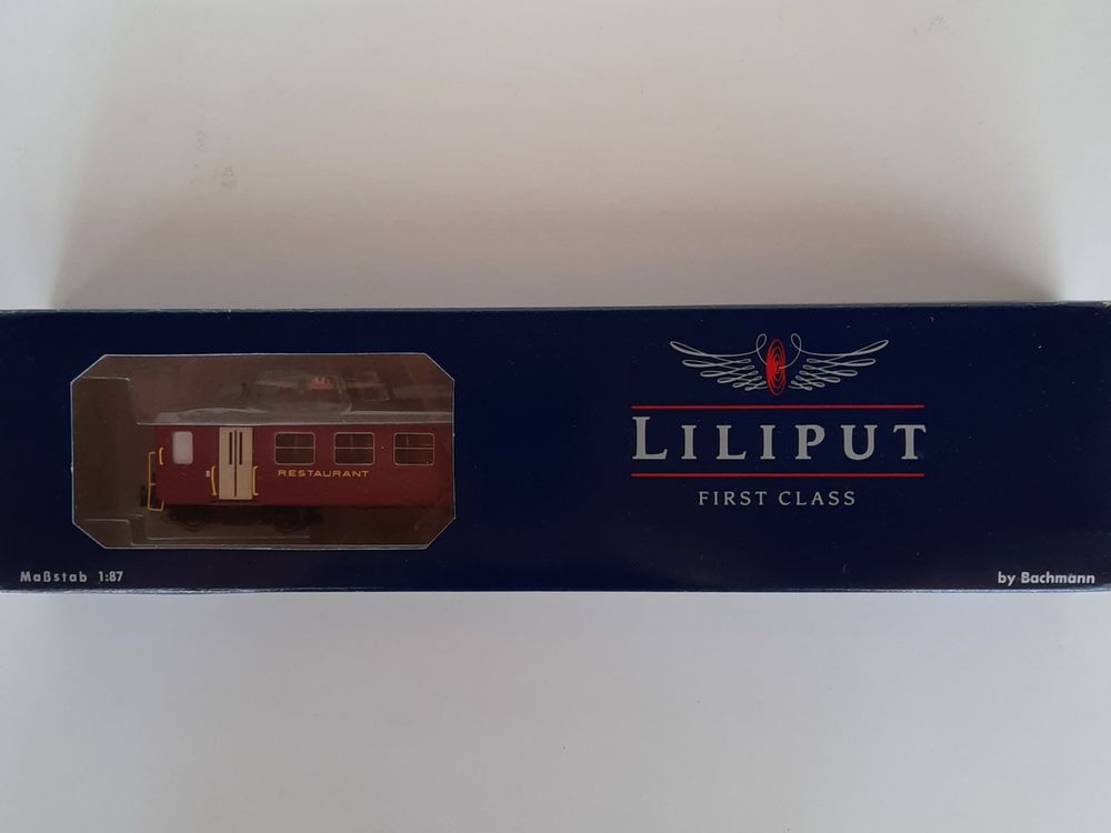 Liliput H0, Speisewagen rot SBB (Gebraucht) in Fulenbach für CHF 8 – mit Lieferung auf Ricardo ...
