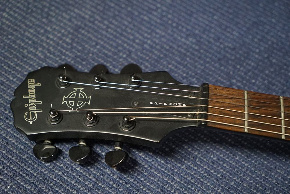 Epiphone G400 Goth SG XII Satin Balck (Gebraucht) in Ortschwaben für ...