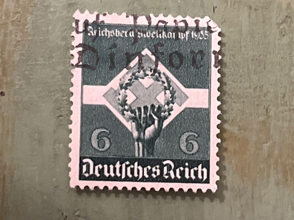 DR - Deutsche Reich / 3° Reich / Briefmarke (Gebraucht) in Chiasso für ...