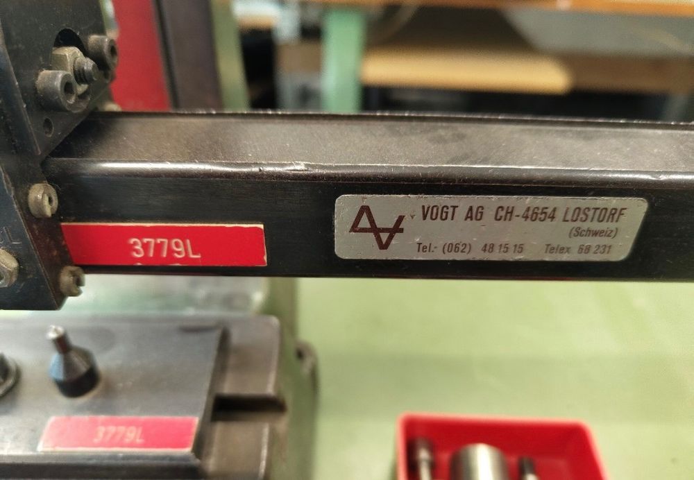 Presswerkzeug für Stift auf Printplatte Vogt AG Lostorf (Gebraucht) in ...