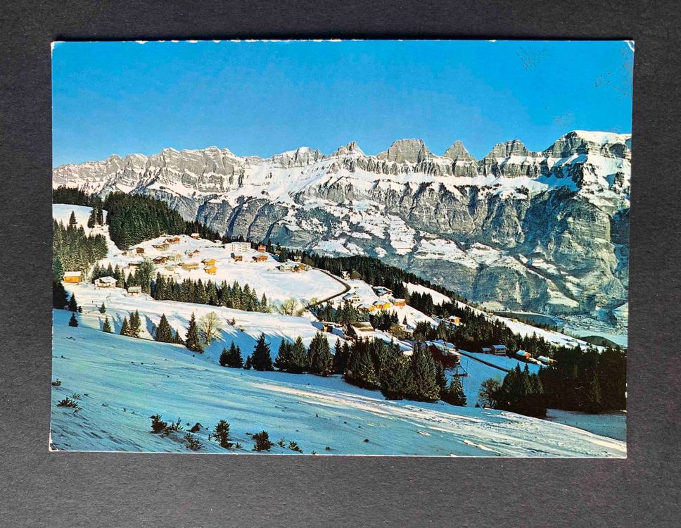 AK Flumserberge Mittenwald Alpenblick Oberberg Churfirsten (Gebraucht) in Goldau für CHF 2 – mit ...