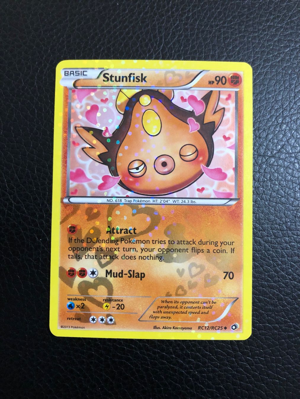 B&W Legendary Treasures - Stunfisk reverse RC12/RC25 Ab 1 (Gebraucht ...