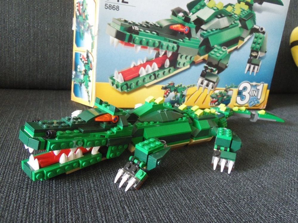BOÎTE LEGO CREATOR CROCODILE 5868 - 3 EN 1 - | Kaufen auf Ricardo