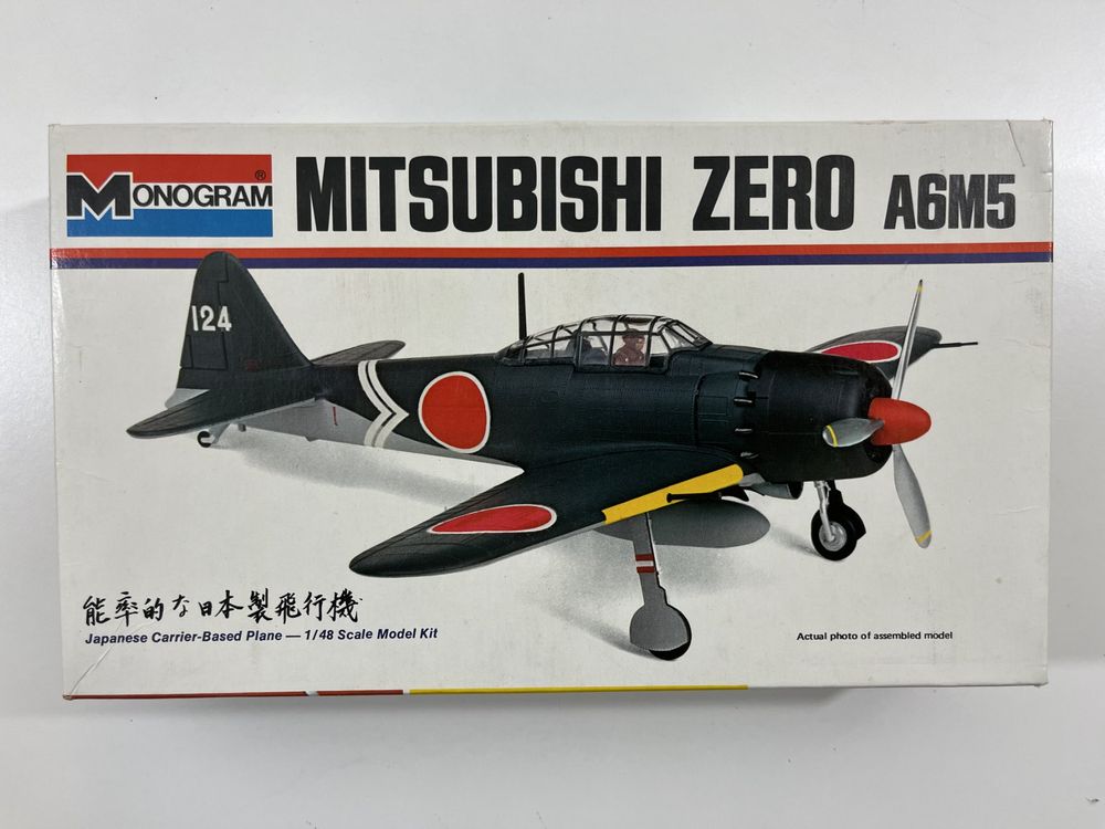 Monogram 1/48: Mitsubishi Zero A6M5 (Neu (gemäss Beschreibung)) in ...