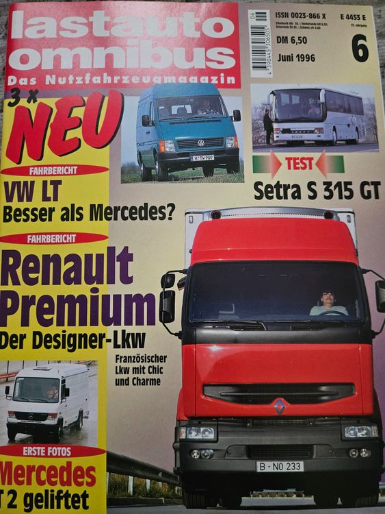 Lastauto Omnibus /96 Renault Premium Volvo FH 12 Scudo LT xx (Gebraucht ...