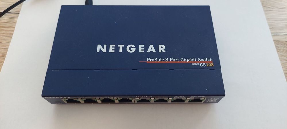 Netgear ProSafe 8 Port Gigabit Switch model GS108 | Kaufen auf Ricardo