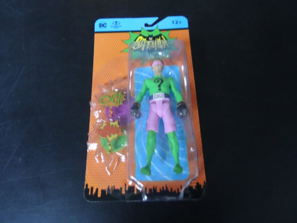 DC Retro Batman 66 The Riddler in Boxing Gloves McFARLANE (Neu und ...