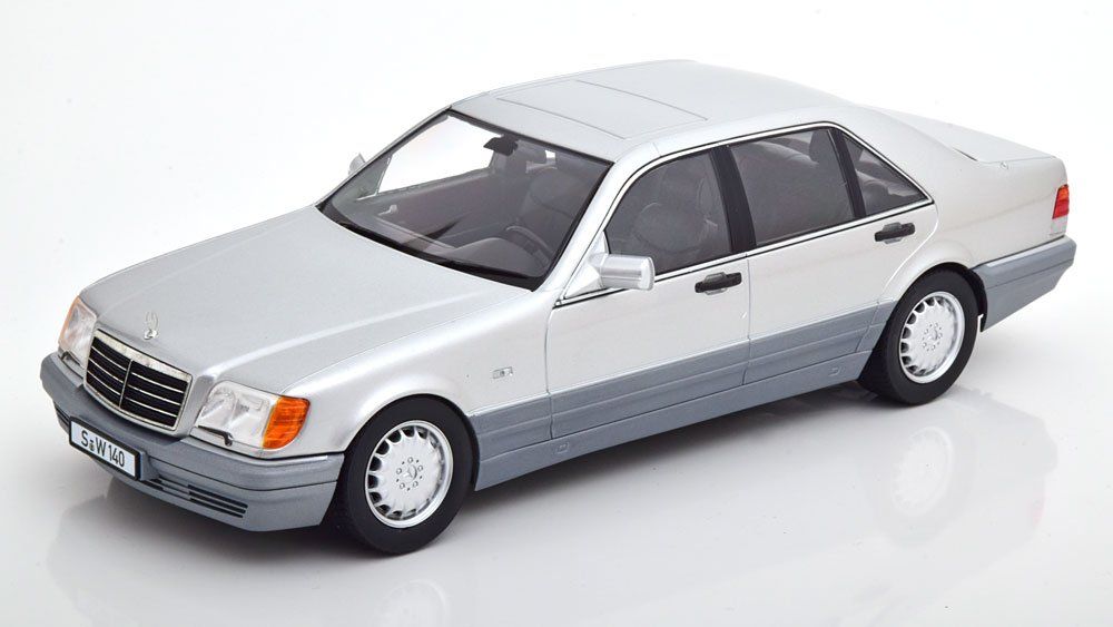 MERCEDES-BENZ S500 W140 1994-98 SILBER/GRAU 1:18 iSCALE | Kaufen auf Ricardo