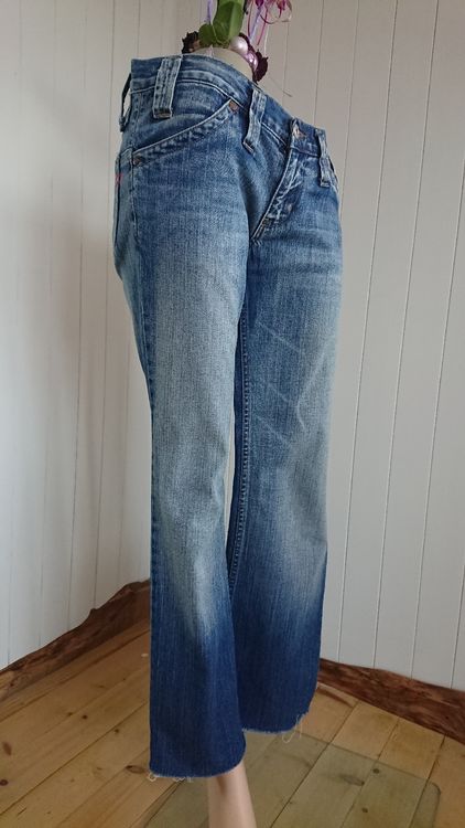 DIESEL Vintage Jeans Hose 29 TIINER 90s low straight Denim (Gebraucht ...