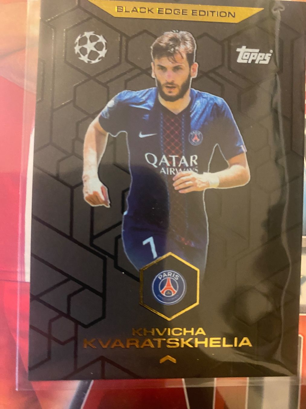 Topps Match Attax 25/26 Black Edge Kvaratskhelia BE8 (Neu (gemäss ...