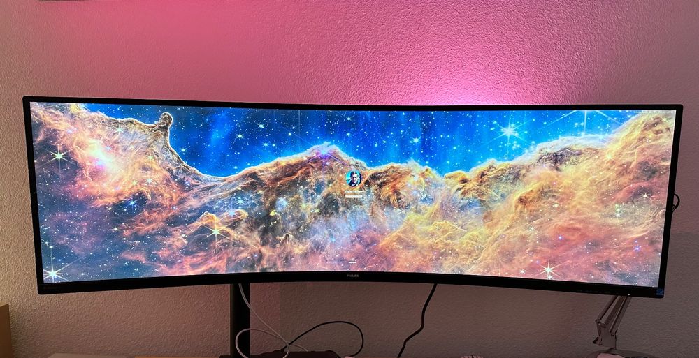 Philips 49“ Ultra Wide Monitor 499P9H/00 top Zustand! (Gebraucht) in ...