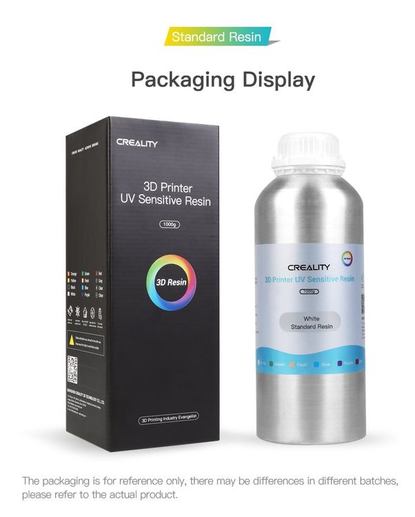 3D-Drucker Resin - CREALITY Standard Resin Transparent - 1Kg | Kaufen ...