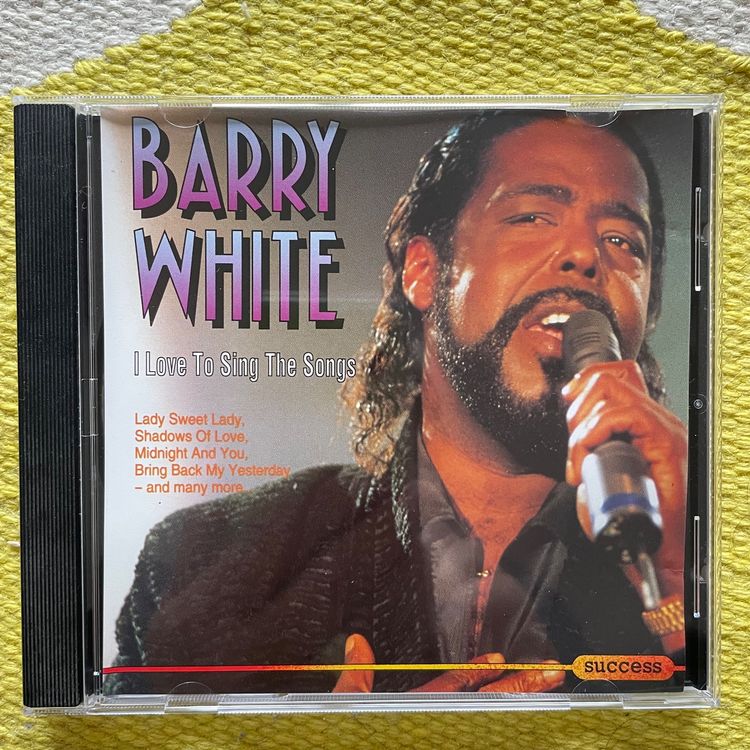 BARRY WHITE-I LOVE TO SING THE SONG | Kaufen auf Ricardo