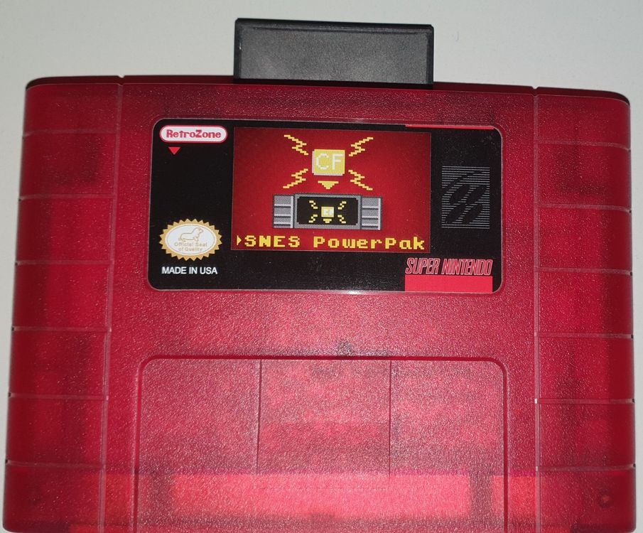 SNES / Super Famicom Powerpak mit 2GB CF Flashkarte (Gebraucht) in ...