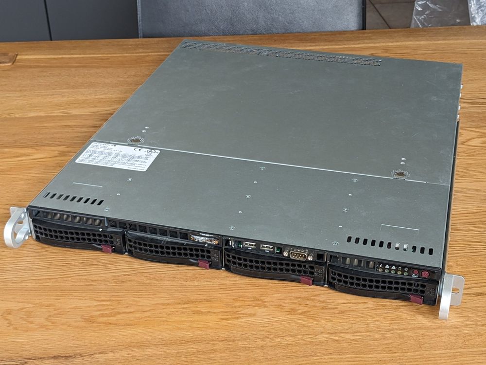 Supermicro 1HE 1x Xeon E3-1230v3 + 32 GB RAM + Rackschienen (Gebraucht ...