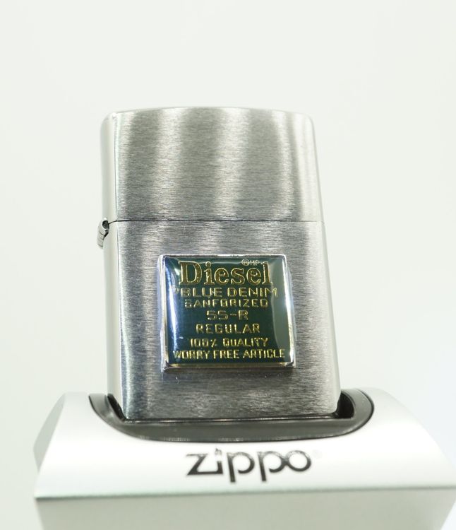 ZIPPO® DIESEL BLUE DENIM - EMBLEM - 2022- UNGEZÜNDET (Neu (gemäss Beschreibung)) in Mels für CHF ...