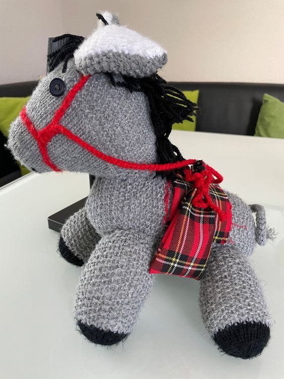 ESEL ,handgestrickt grau | Kaufen auf Ricardo