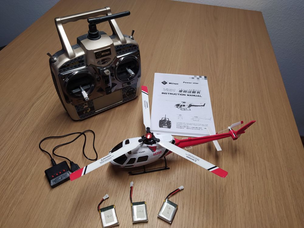 WL Toys Heli AS350 (Gebraucht) in Winterthur für CHF 32 – mit Lieferung ...