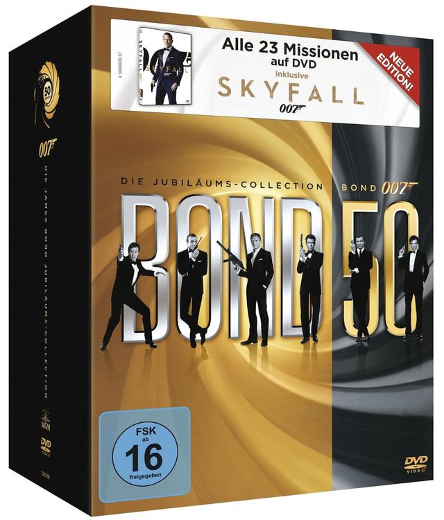 James Bond 007 - Die Jubiläums-Collection - 23-DVDs/Boxset | Kaufen auf Ricardo