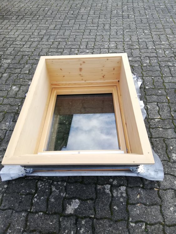 Velux Dachfenster GHL 3060 mit Holzverschalung innen (Gebraucht) in ...